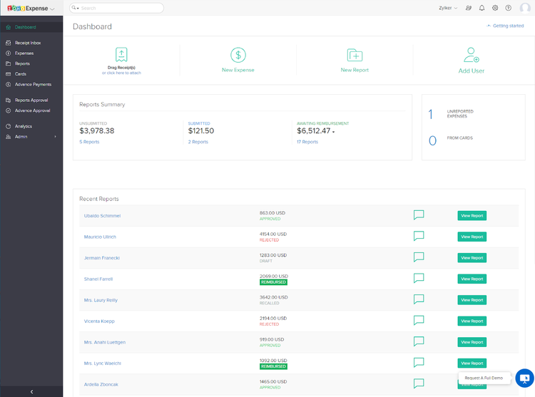 Zoho Expense Review 2024: Features, Pricing & More