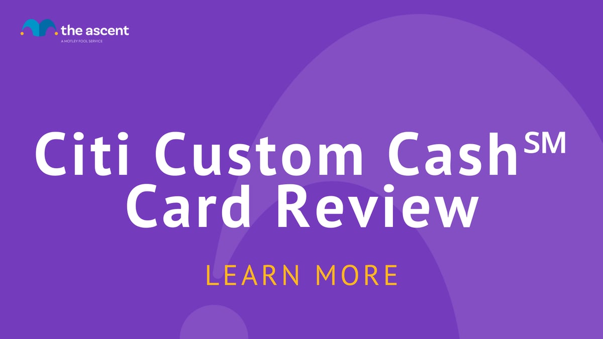 Citi Custom Cash Card Review: 5% Cash Back in Your Top Spending ...