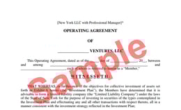 How To Draft An Operating Agreement For Your Small Business