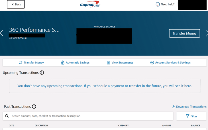 Capital One 360 Performance Savings Rates & Review 2024 | The Motley ...