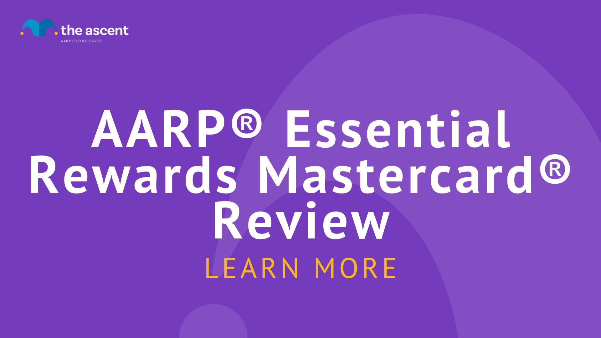 AARP Essential Rewards Mastercard Review | The Ascent
